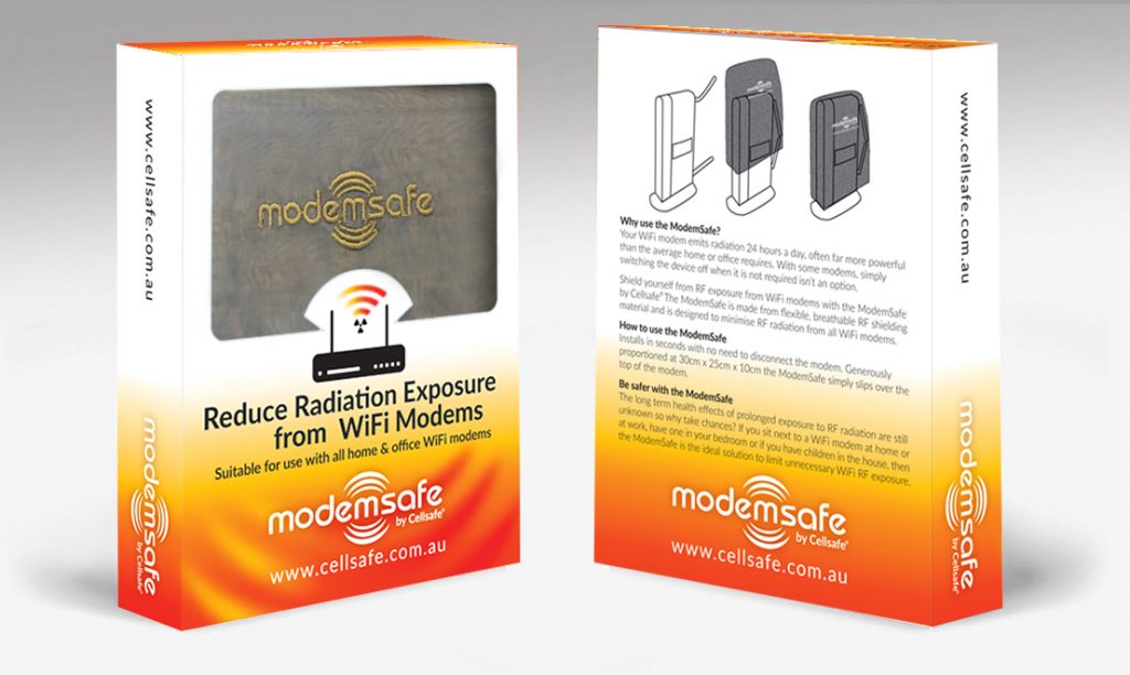 Wi-Fi Modem Radiation Reducing Bag – Suitable for use with all Home and ...